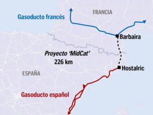 El gasoducto Midcat entre España y Europa: Una victoria para la ...