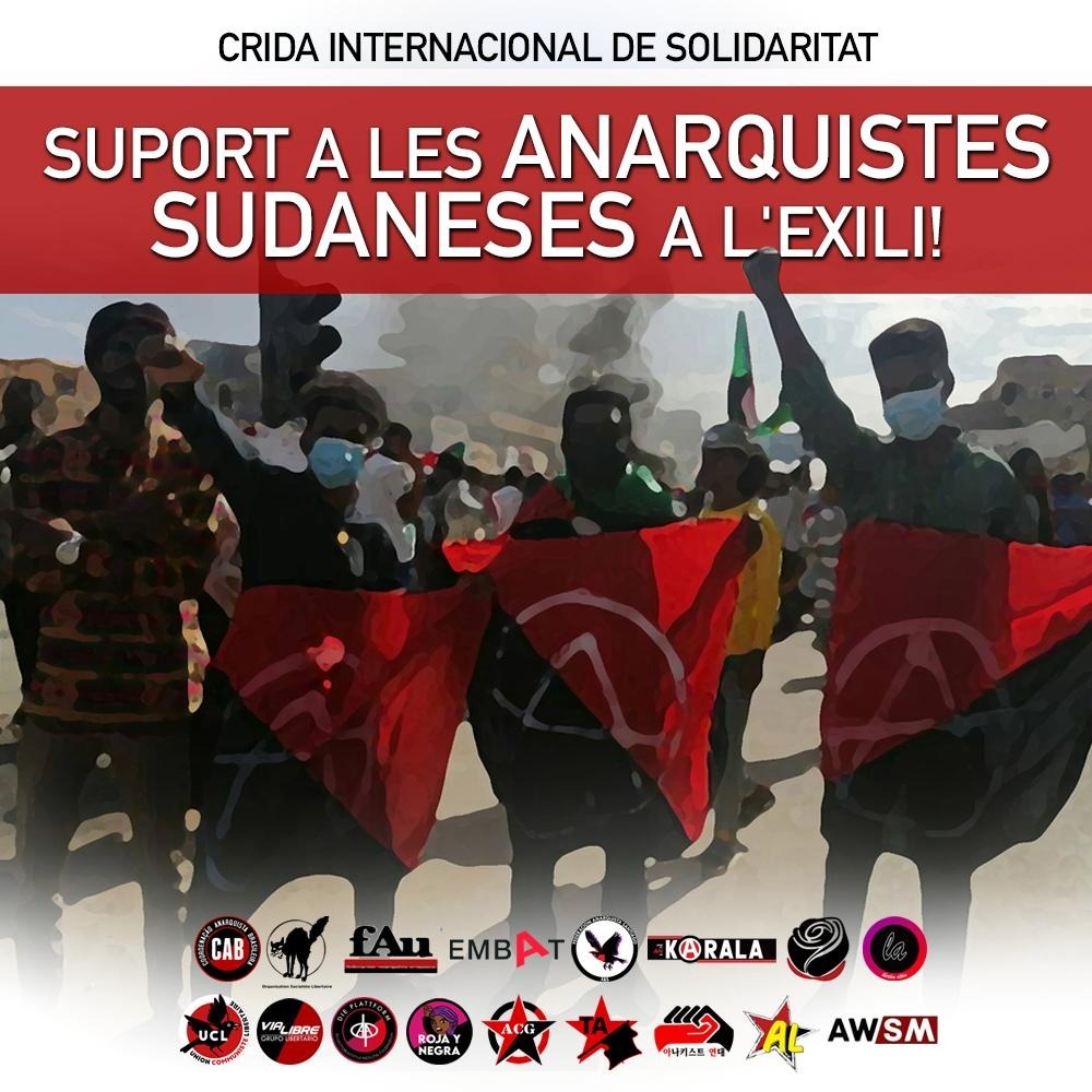 Apoyo a anarquistas sudaneses en el exilio - Todo Por Hacer